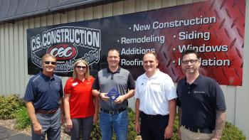 C.S. Construction Awarded for Continuing Efforts to… | Focus on Energy